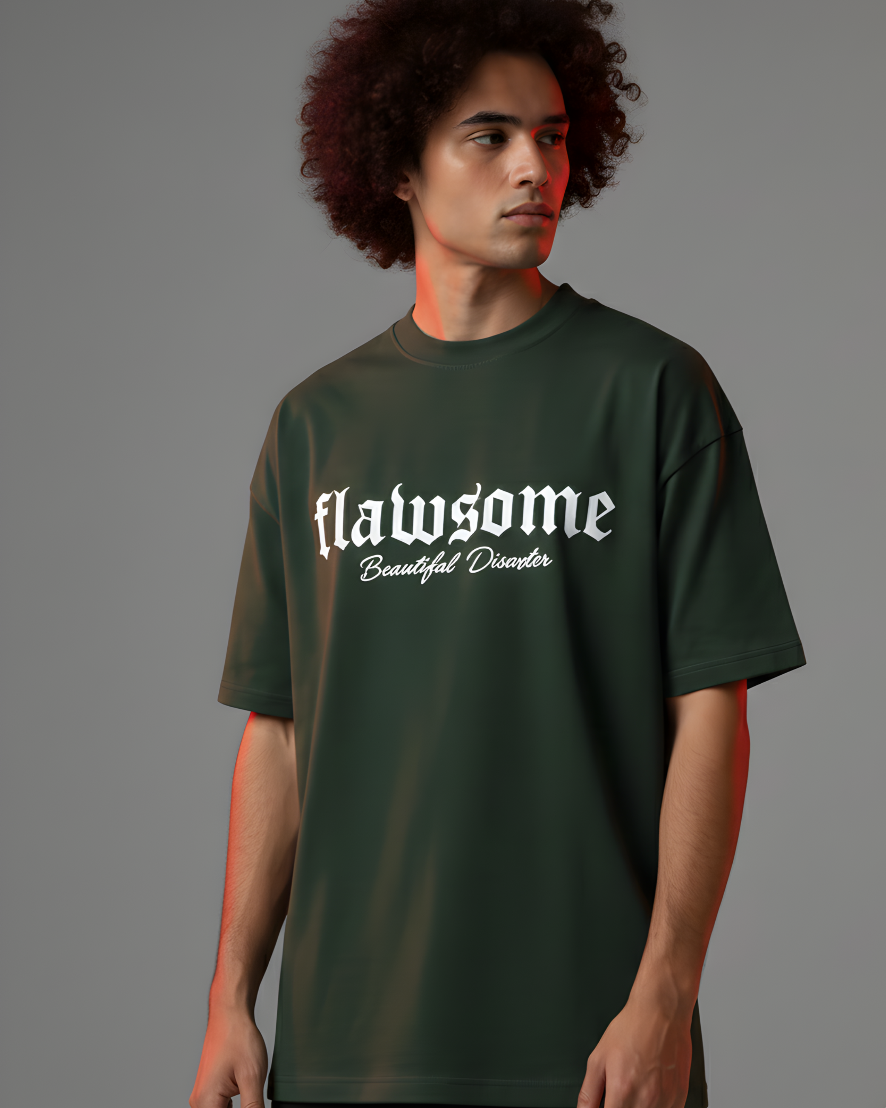 Flawsome Oversized Tee | Smart Casual Streetwear | HAN